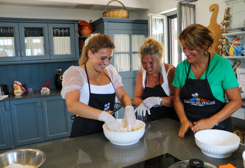 Cooking class in southern Italy - Cantina del Vesuvio